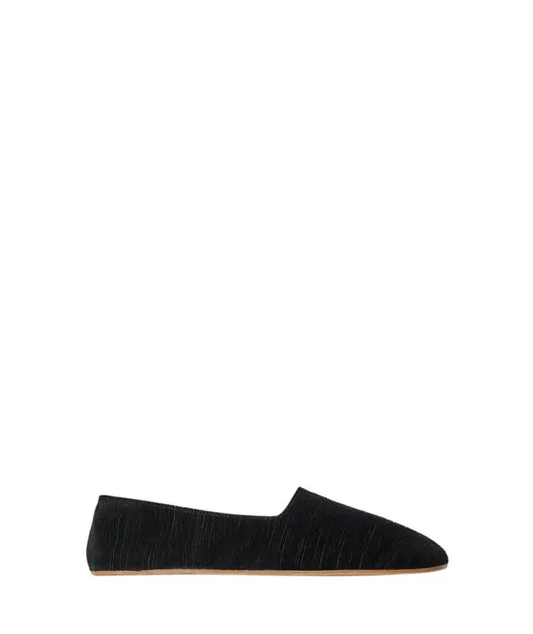 THE ROW Ponti Slipper - Black