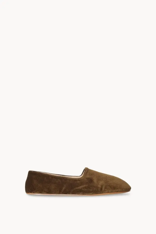THE ROW Ponti Slipper - Moss