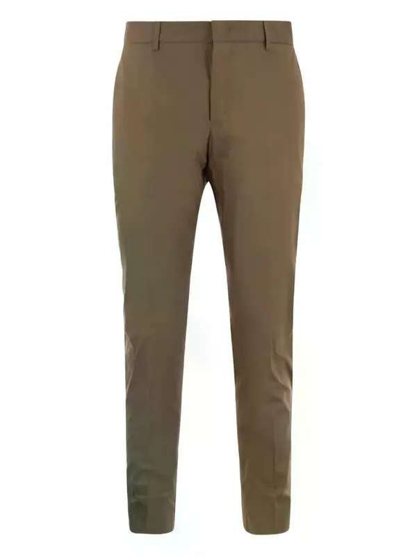 PT TORINO Stretch Crease Trousers - Brown