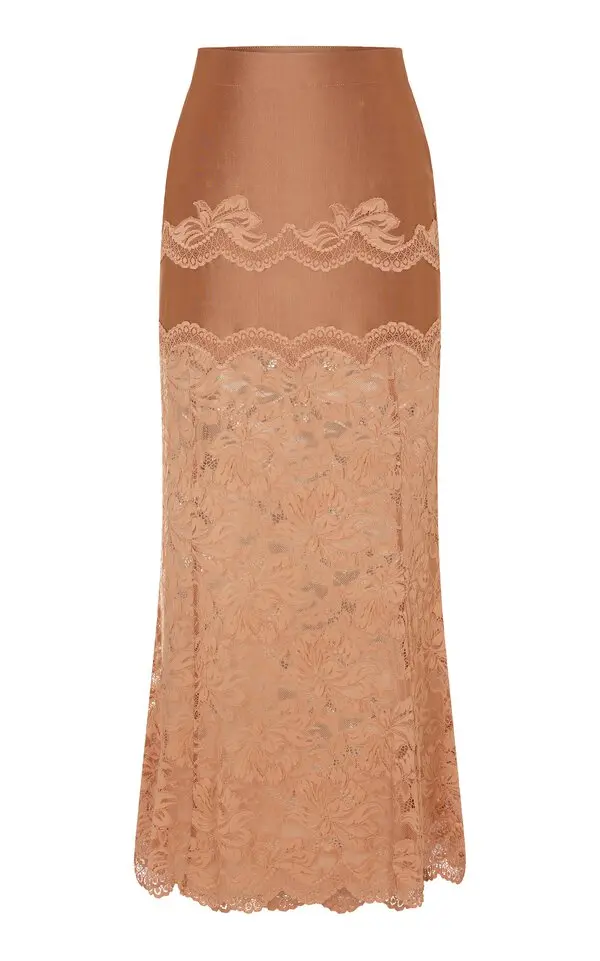 Rabanne Lace Maxi Skirt