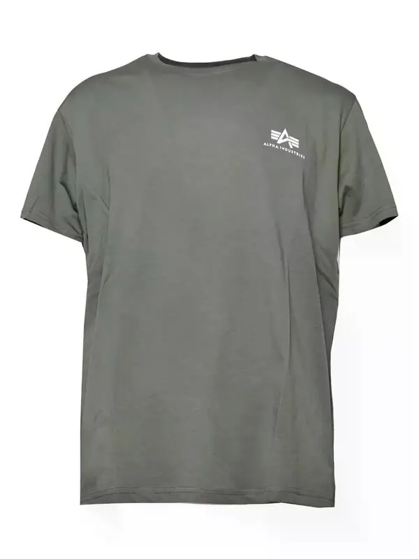 Alpha Industries Logo-print T-shirt - Grey