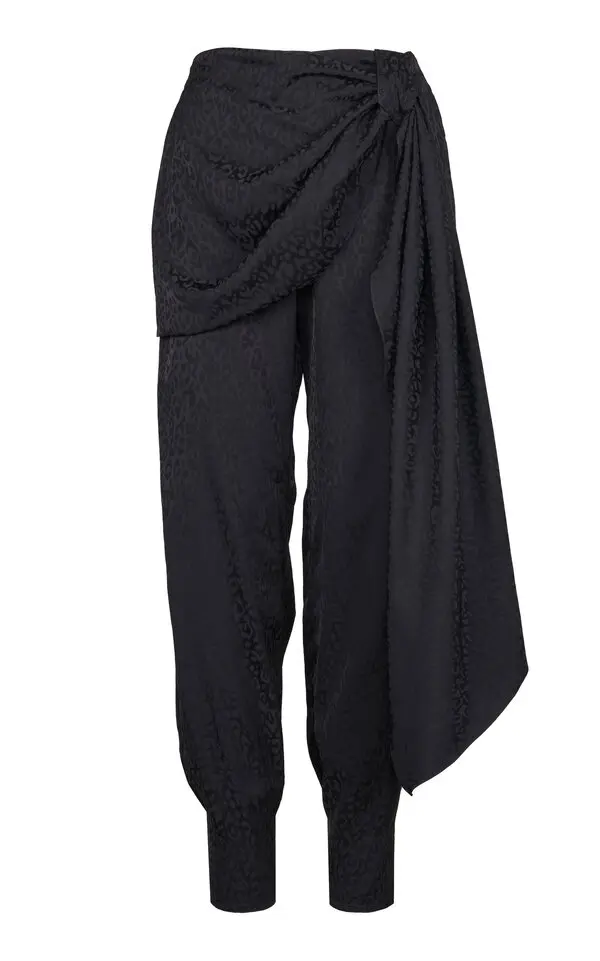 Johanna Ortiz Wide-leg Pants - Black
