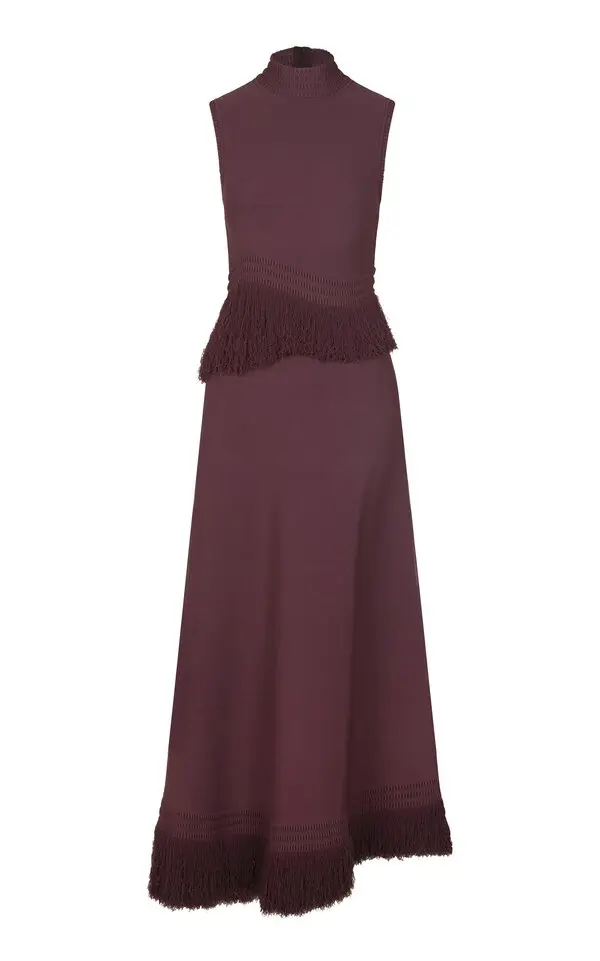 Johanna Ortiz Cotton Midi Dress