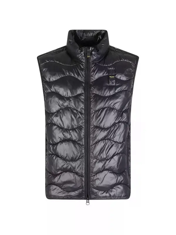 BLAUER. Logo-patch Gilet