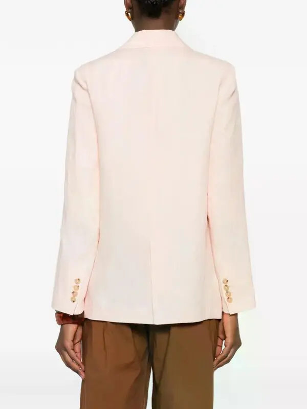FORTE_FORTE Button-up Blazer - Pink