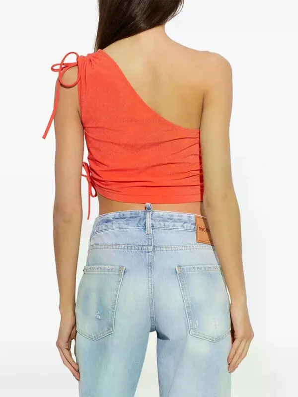 Balmain One-shoulder Tie Top