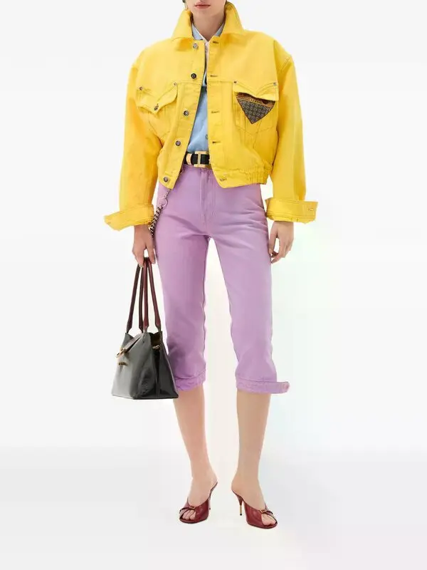 Versace Wool-knit Short-sleeve Cardigan
