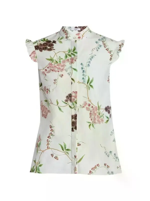 Erdem Floral-print Shirt - White