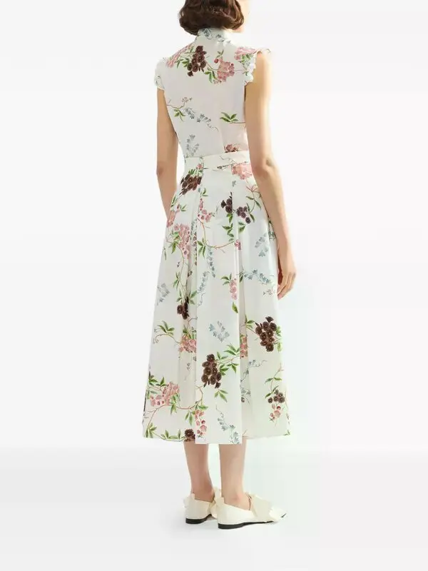 Erdem Floral-print Shirt - White