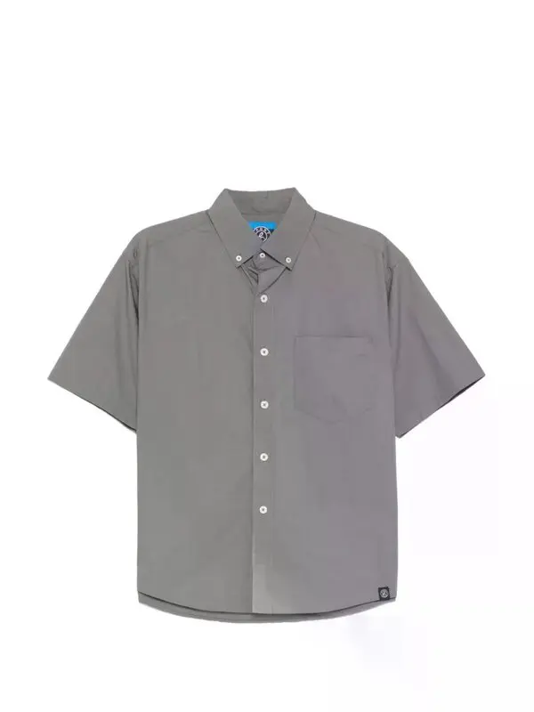 AGNES B. Pocket Short-sleeves Shirt