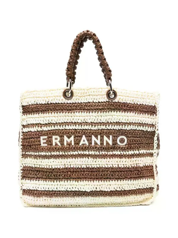 ERMANNO FIRENZE Logo-lettering Tote