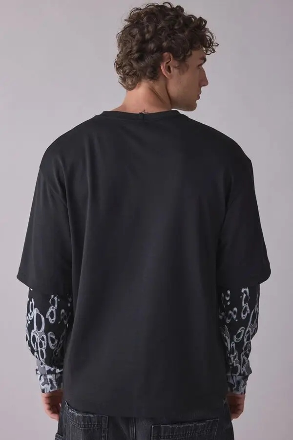 Oakley Bubble Ellipse Logo Double Layer Tee