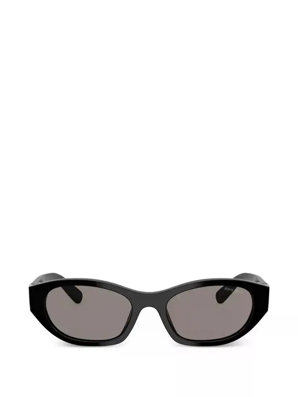Miu Miu Geometric-frame Sunglasses - Black