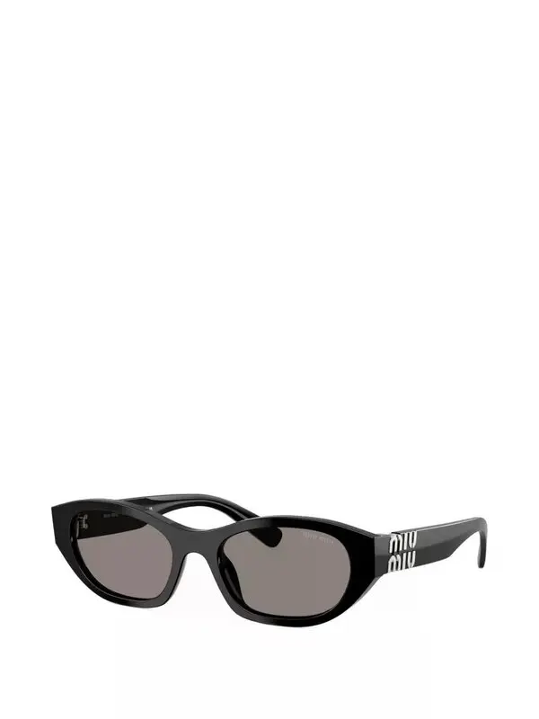 Miu Miu Geometric-frame Sunglasses - Black