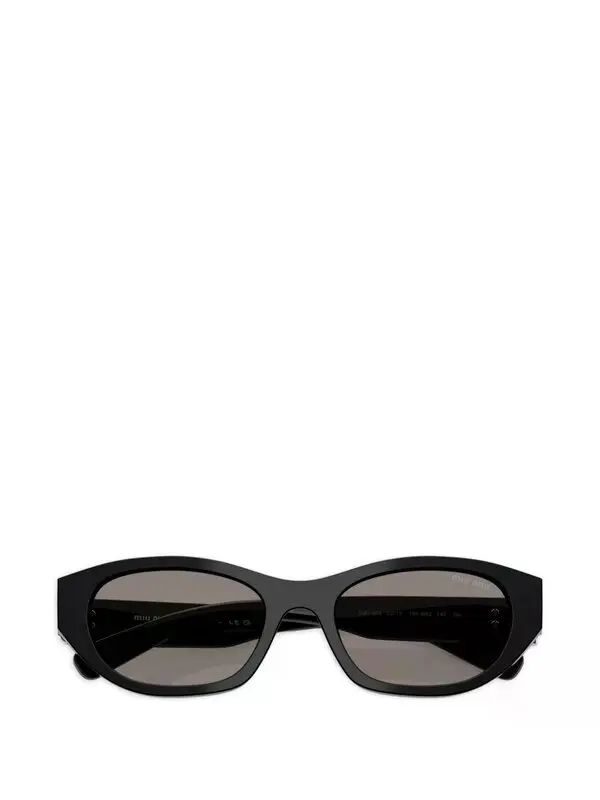 Miu Miu Geometric-frame Sunglasses - Black