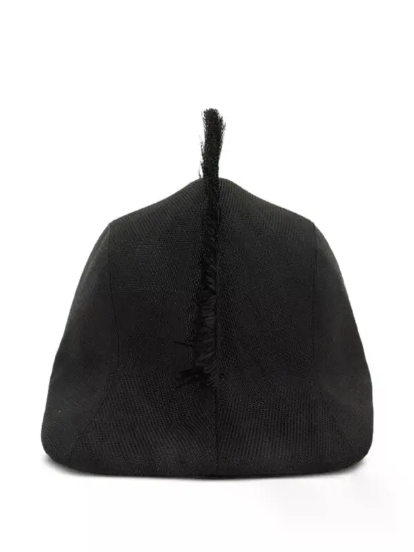 STEPHEN JONES Fringed Flat Brim Cap