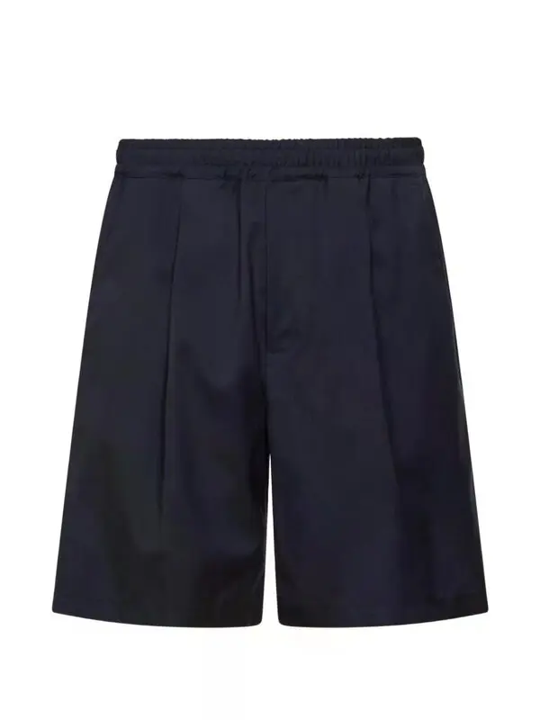 D4.0 Pleat Shorts - Blue