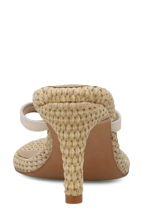 Mia Zania Thong Sandals - Bone Leath