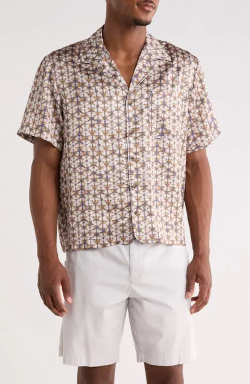 RIZORT Fiz Camp Shirt - Blue
