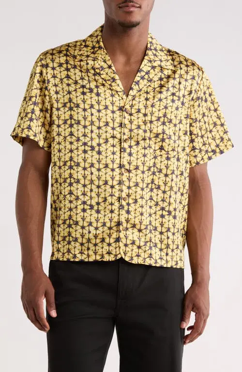 RIZORT Fiz Camp Shirt - Yellow