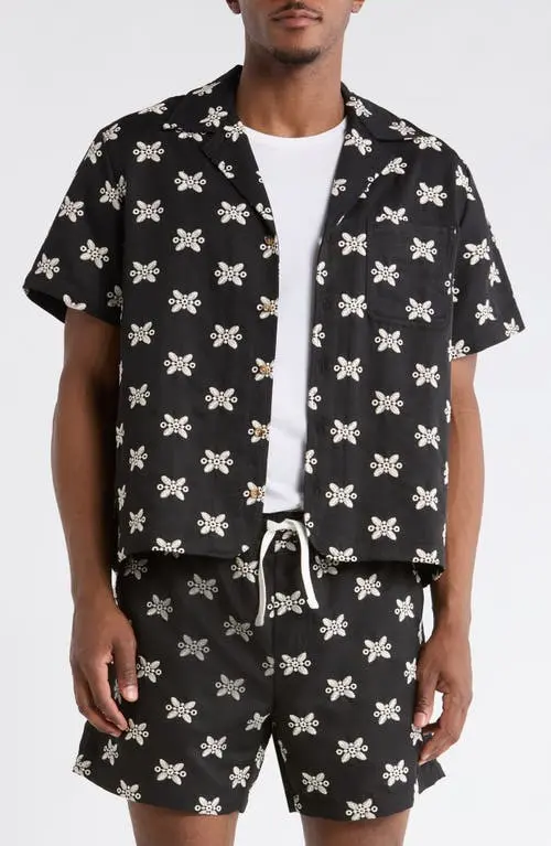 RIZORT Ronan Embroidered Camp Shirt
