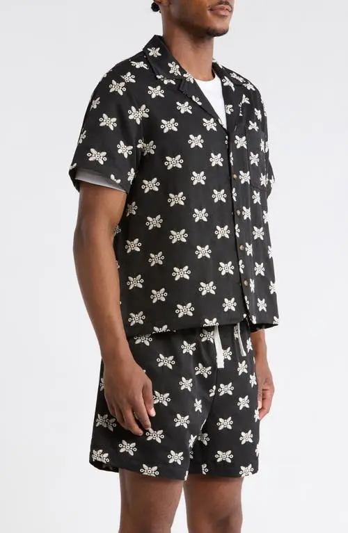 RIZORT Ronan Embroidered Camp Shirt