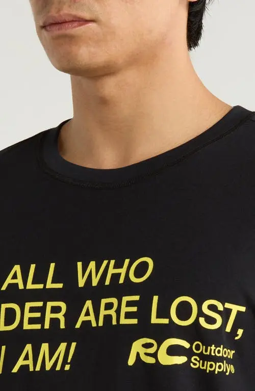 RC OUTDOOR SUPPLY Lost Graphic T-shirt