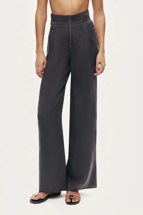 NOCTURNE Relaxed Wide-leg Pants