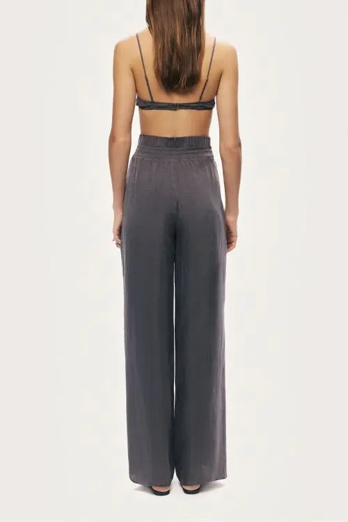 NOCTURNE Relaxed Wide-leg Pants
