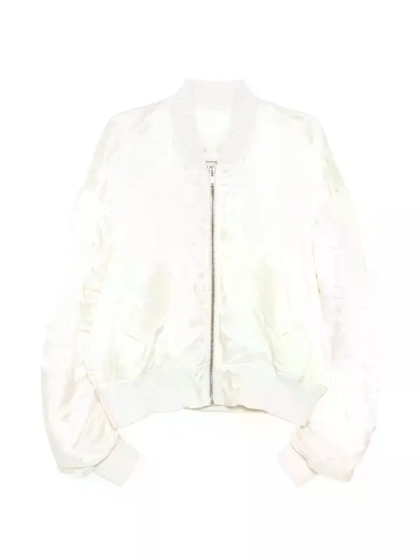Rick Owens Secchia Flight Jacket - White