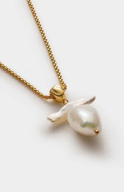 KATIE LOXTON Sol Pearl Necklace
