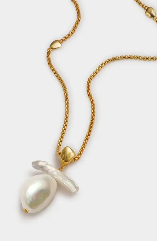 KATIE LOXTON Sol Pearl Necklace
