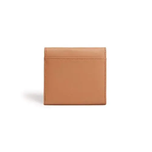 LABANTE LONDON Diana Small Vegan Bifold Purse - Brown