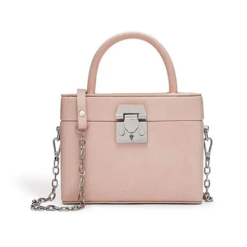 LABANTE LONDON Mae Mini Satchel Crossbody Bag - Pink