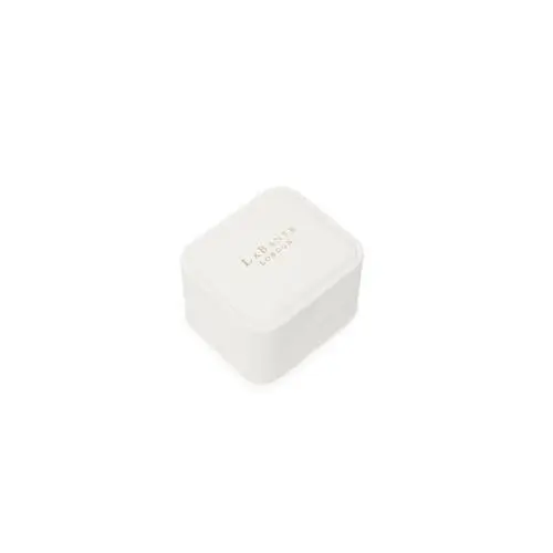 LABANTE LONDON Moissanite Solitaire Stud Earrings