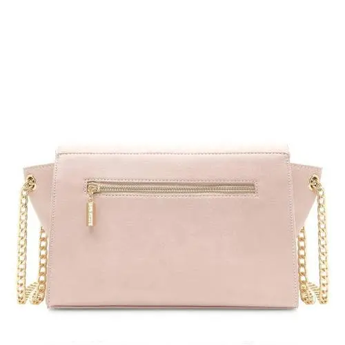 LABANTE LONDON Kensington Quilted Vegan Cross-body Bag - Nude