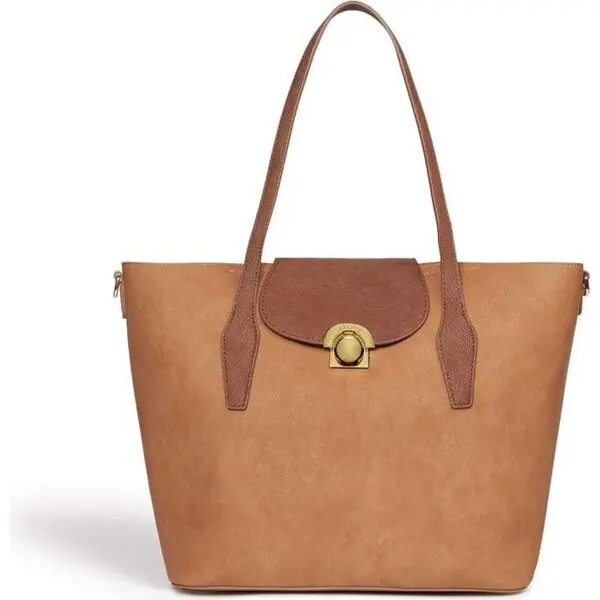 LABANTE LONDON Maple Vegan Leather Tote Bag