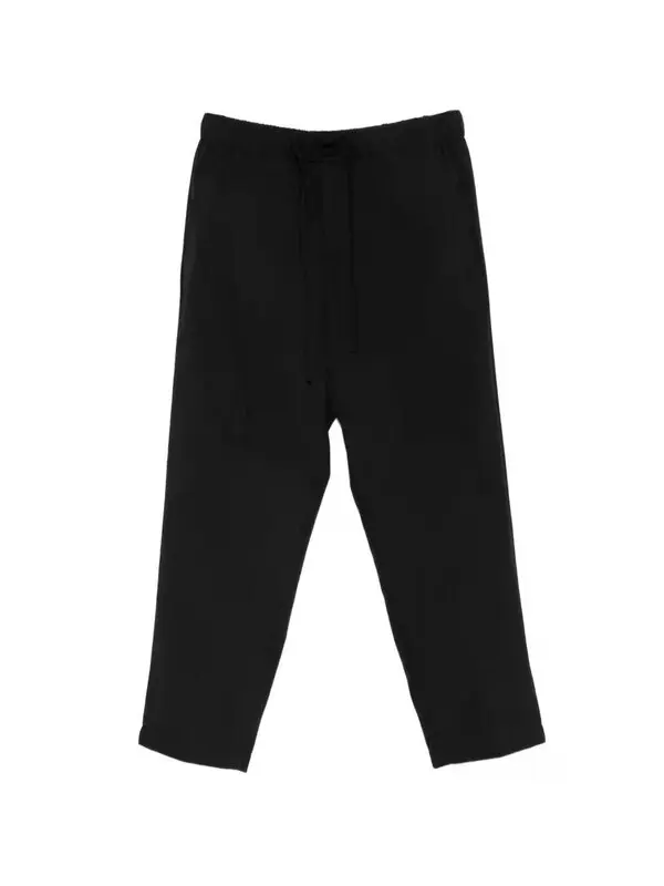 Imperial Drawstring Trousers - Black