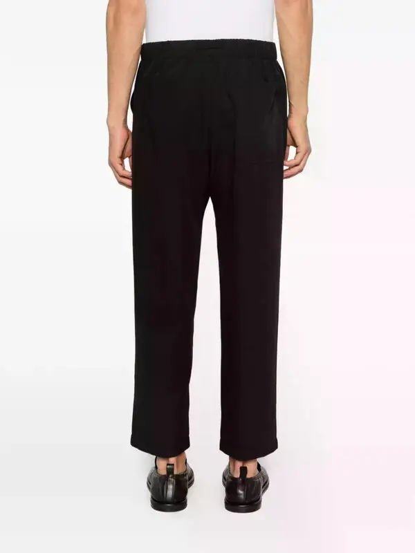 Imperial Drawstring Trousers - Black