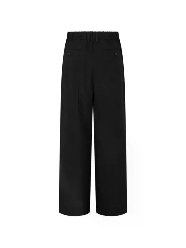 STUDIO TOMBOY Pleated Basic Trousers - Black