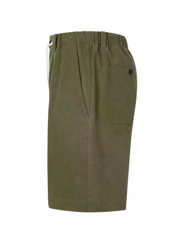 STUDIO TOMBOY Elastic Waist Shorts - Green