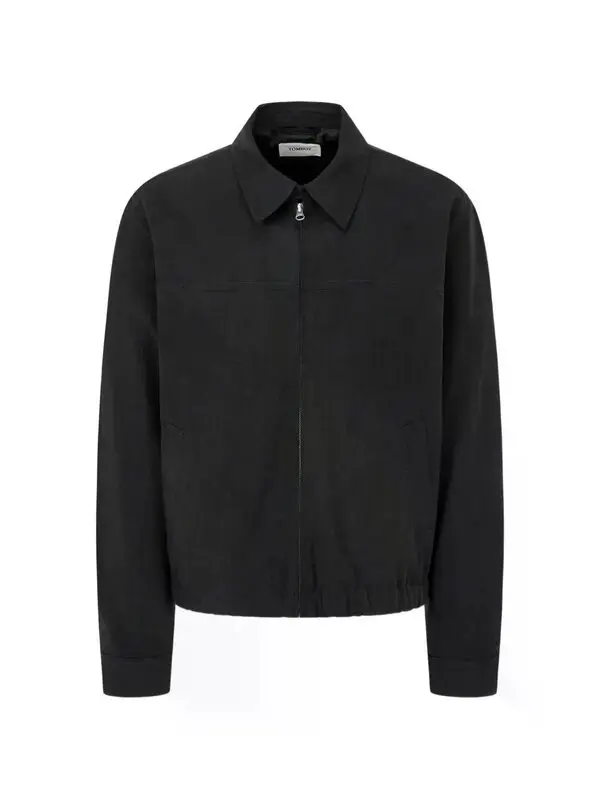STUDIO TOMBOY Zip Collar Jacket - Black