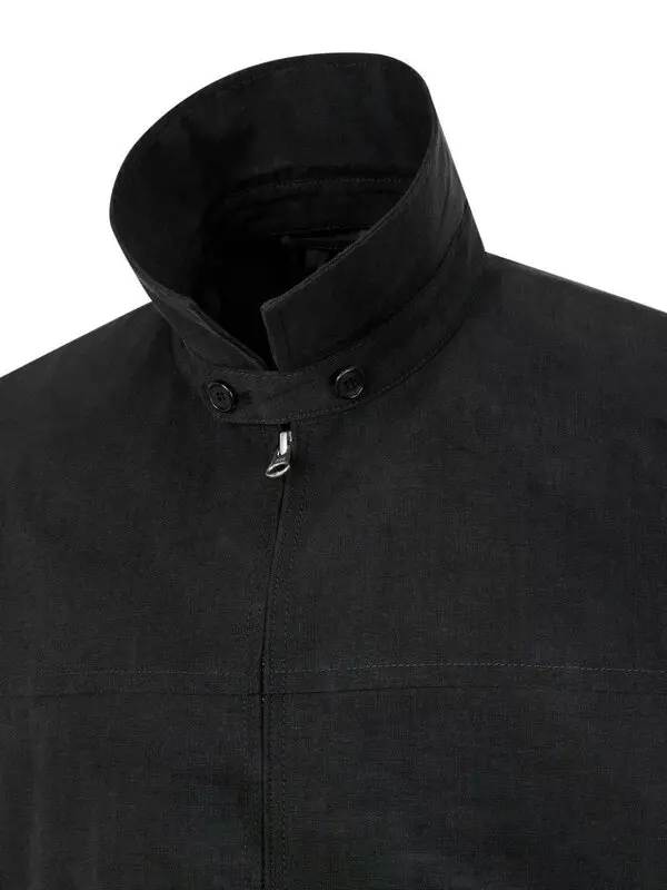 STUDIO TOMBOY Zip Collar Jacket - Black