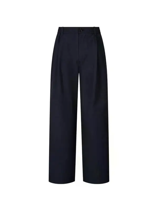 STUDIO TOMBOY Pleated Front Trousers - Blue