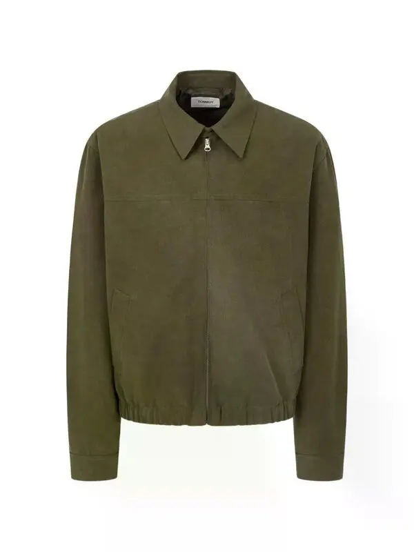 STUDIO TOMBOY Zip Collar Jacket - Green