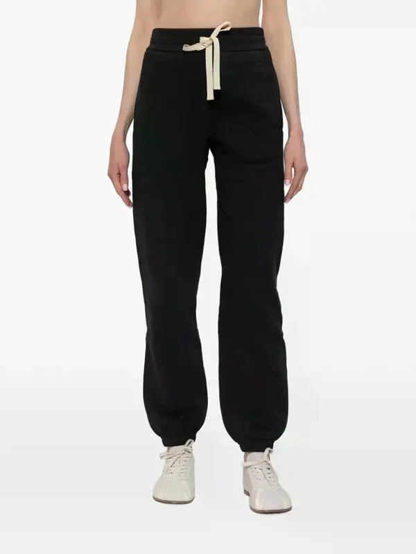 JIL SANDER Embroidered Track Pants - Black
