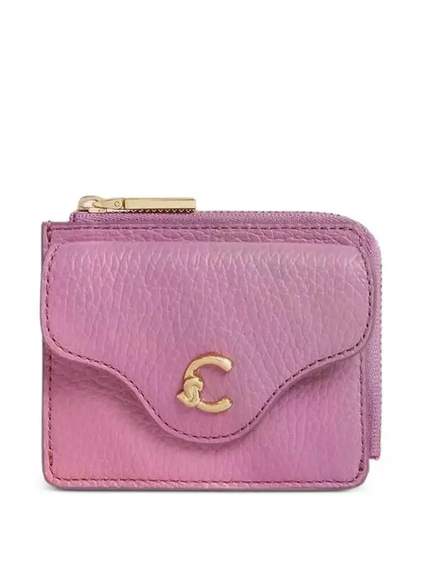 COCCINELLE C-me Logo Cardholder - Purple