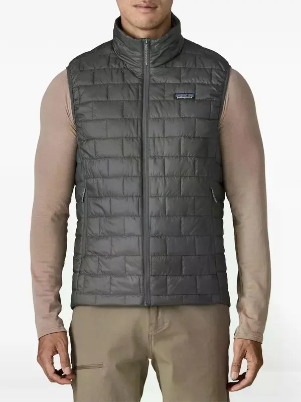 Patagonia Nano Puff Quilted Gilet - Grey