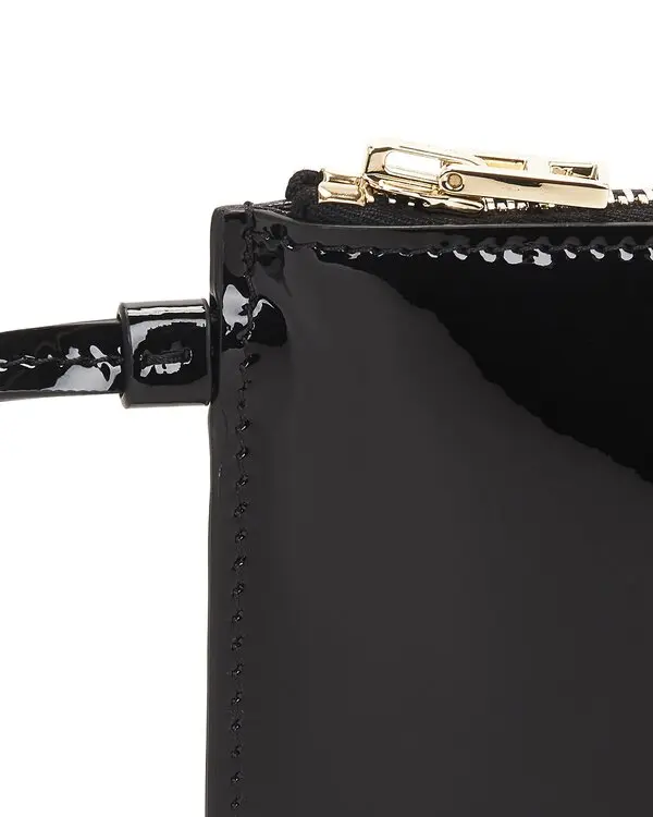 TOM FORD Patent Leather Zipped Wristlet - Black