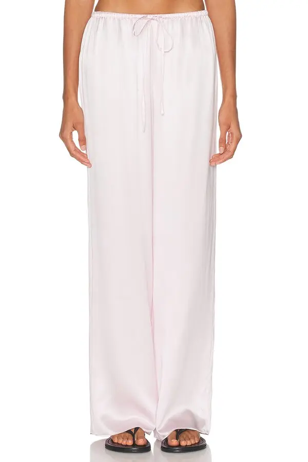 SRG Ellie Silk Pant - Blush